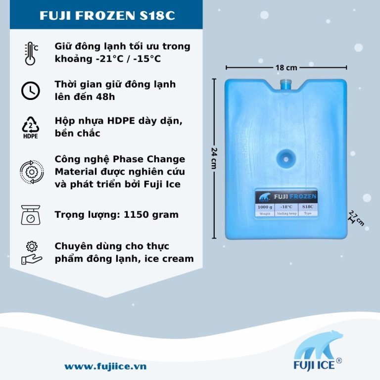 Hộp đá gel Fuji Frozen - Fuji Ice